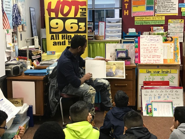 J1 & Keisha Nicole Visit Deer Run Elementary School! [PHOTOS] - Hot 100.9