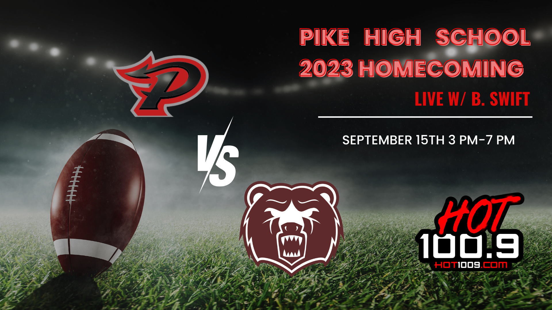 HOT AT PIKE FOOTBALL HOMECOMING 2023