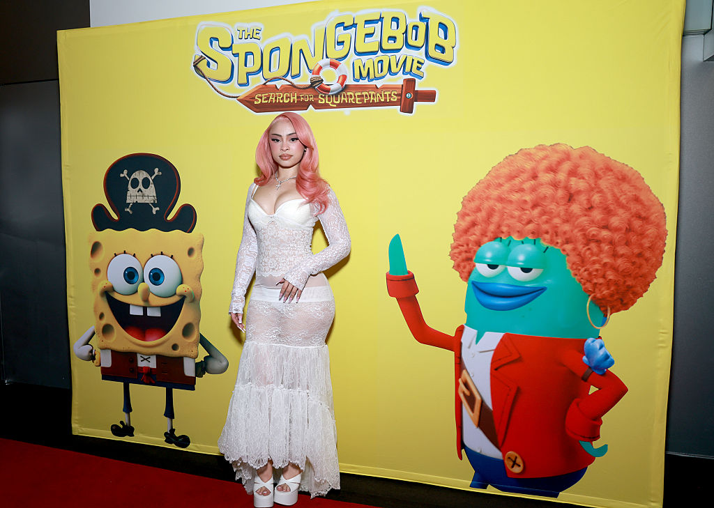 Ice Spice Attends Private SpongeBob SquarePants Premiere – DJRo